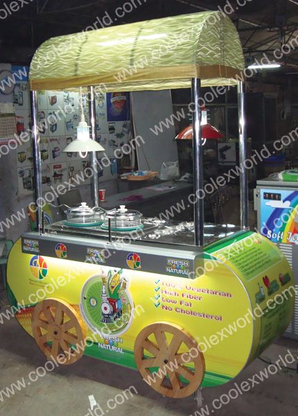 Make your business big with our eye catching 6 feet sweet corn machine ...